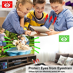 Mini Portable WiFi Projector 1080P-Supported for Outdoor - Native 720P Movie Projector Compatible w/ Smartphone, Laptop, DVD, with 100" Projector Screen for Home Entertainment, 60000 Hrs Lamp Lifetime