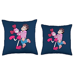 Cartoon Network Universe Spinel Loves Steven Throw Pillow, 18x18, Multicolor