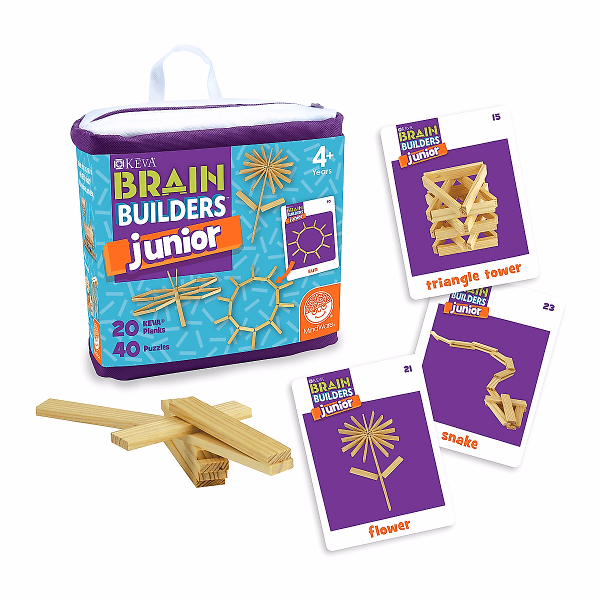 MindWare KEVA Junior Brain Builders Playset