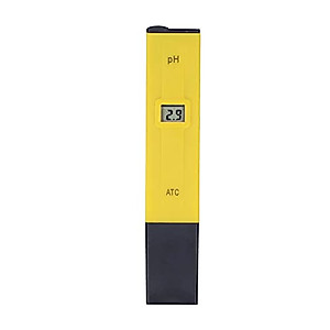 PH Tester, PH Analyzer 0.00 to 14.00ph Lightweight Resistant Probe for Fish Tank