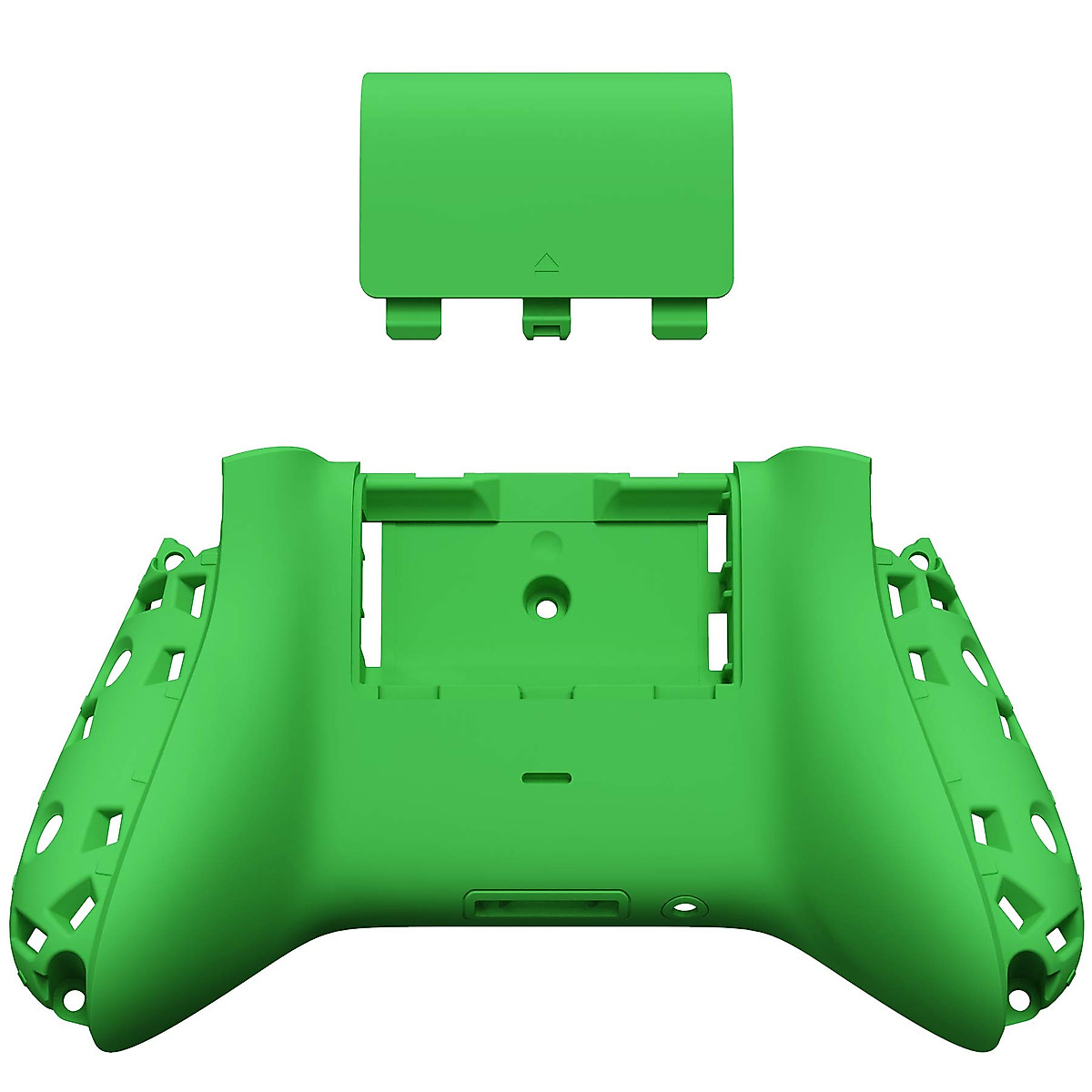 eXtremeRate Green Replacement Side Rails + Back Shell + Faceplate for Xbox Series X/S Controller