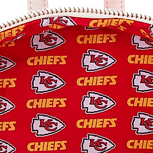 Loungefly Backpack: NFL Kansas City Chiefs Backpack with Patches