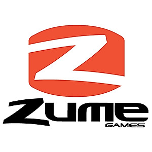 Zume Games Portable Instant Play Portable Pickleball Set Includes Paddles, Balls, and Net