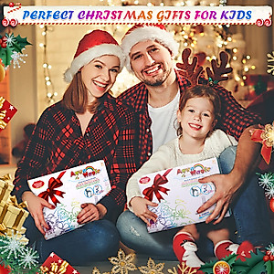 Water Doodle Mat Toys for Ages 2-4, 40 X 30 Inch Large Water Painting Doodle Drawing Mat, Toddler Toys for Age 3 4 5 6 7 Year Old Girls Boys Birthday Gift, Mess Free Coloring Painting Learning Toys