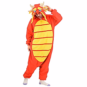 Adult Onesie Pajamas Animal Cosplay Homewear Sleepwear Jumpsuit Outfit Costume for Women Men
