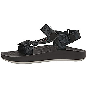 Freewaters Women's Sport Sandal, Black Tie Dye, 5