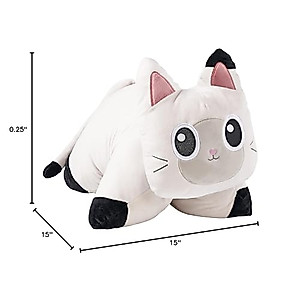 Pillow Pets Pandy Paws Stuffed Animal Plush, 16", NBCUniversal Gabby's Dollhouse Toy