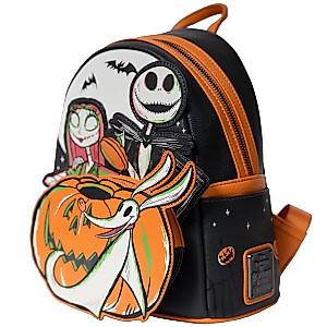 Funko Disney 100 Nightmare Before Christmas Glow-in-The-Dark Mini Backpack