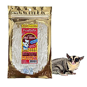 1 Pcs Fish Stick Flavor Sugar Glider Hamster Squirrel Chinchillas and Small Exotic Animals/Pet Sandwich Snacks and Food (33g)