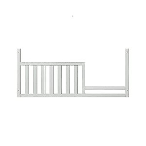 CC KITS Toddler Bed Safety Guard Rail Compatible with Oxford Baby, Soho Baby, Ozlo Baby & Avalon Baby Cribs (Oyster White, Option 1)