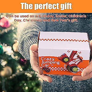 Jumping Car Toy, Remote Control Car, Wireless Remote Dancing Stunt Car, 2023 New Remote Control Car with Headlights and Music, Educational Rc Car Toy, Fast Stunt Rc Car for Boys Girls Kids (blue)