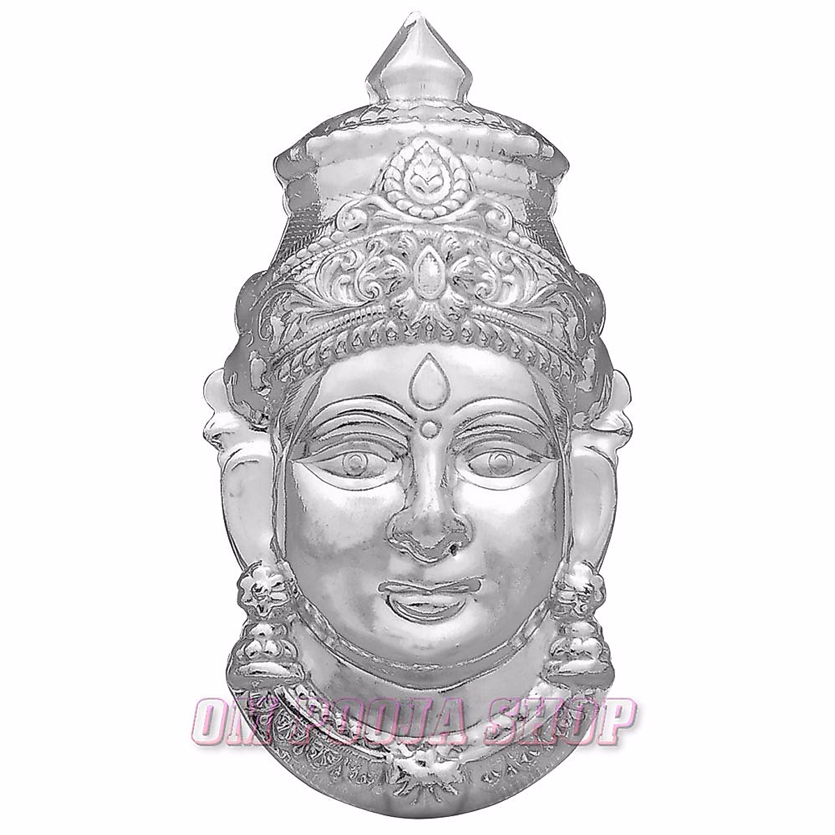 Om Pooja Shop Goddess Mahalakshmi Mukhavada (Face) (6 inches) for Pooja, Decoration & Gift …