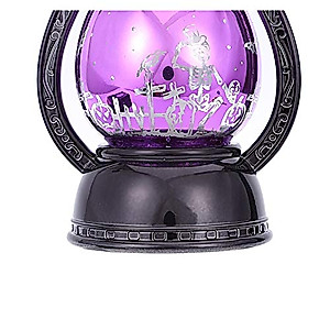 Outdoor Lights Purple Halloween Decoration Kerosene Lamp Retro Lights Pony Lights Creative Ghost Festival Atmosphere Lights for Home,Garden,Yard,Decorations