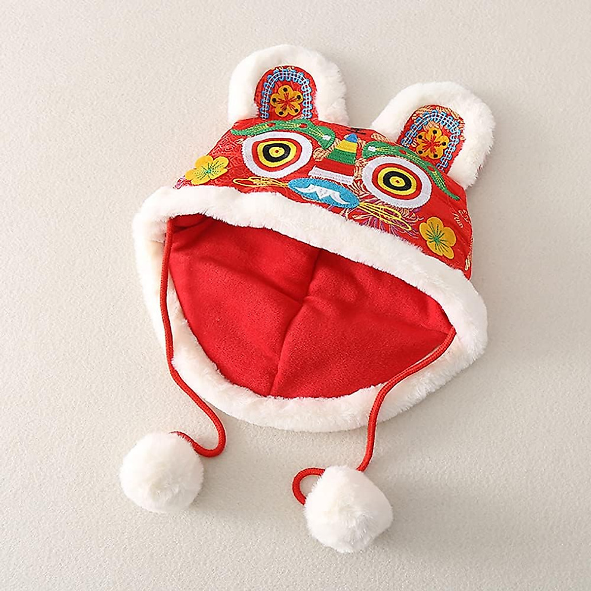 Quenny autumn and winter babys' clothes,baby-boys' Chinese style hooded jumpsuits,new year's winter clothes. (Small(0-3M))