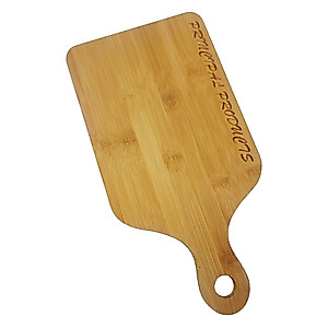 Principal Products Organic and Environmental Bamboo Quick Cutting Board, 0.8 Cm thickness, With Handle, Serving Tray
