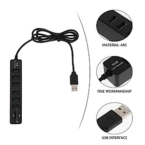 OSALADI USB s Hubs Computer USB Hub Practical Expansion Transfer Adapter Laptop Data USB Hub USB Hubs USB A Hub USB Hub