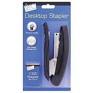 Just Stationery Large Stapler with 1000 Staples