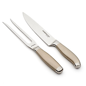 2PC STAINLESS STEEL CARVING SET (12) PEE