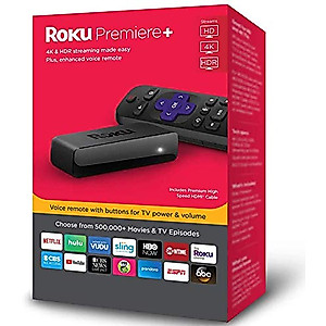 Roku Premiere+ 4K HDR Streaming Player