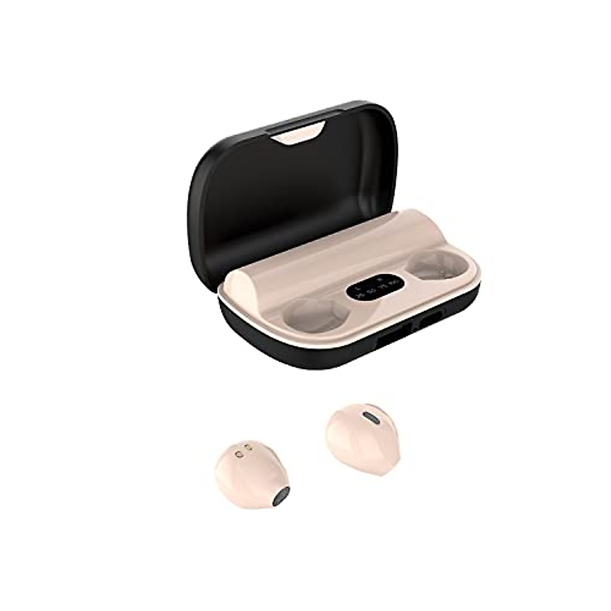 SZHTFX Invisible Earbuds Small Mini Wireless Bluetooth Earpiece Phone Discreet Earbud for Music, Home, Work