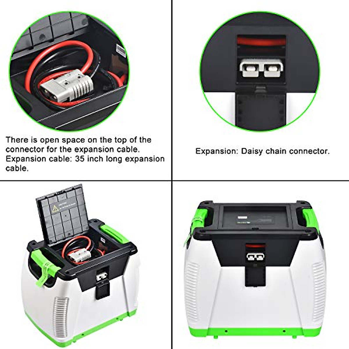 Nature's Generator Platinum System 1800W Solar & Wind Powered Pure Sine Wave Off-Grid Generator + 1200Wh Power Pod (1920Wh total) + 3 of 100W Solar Panels w/Infinite Expandability, Gasless, Fumeless