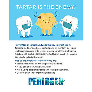 Periogen Toothpaste - Super Cleaning Plaque & Tartar Control Formula - SLS Free- 2-Pack