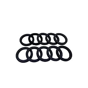 DAE G-75 ID 3/4 in (Actual 0.88) OD 1-1/8 in (Actual 1.16) Standard Size Union Rubber Washer, 10 Pack