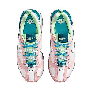 Nike Women's Air Max Dawn Running Shoes, White/White-Med Soft Pink, 10 M US