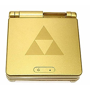Housing Shell Screen Lens Limited Edition for Gameboy Advance SP GBA SP + Screen Lens (Gold) Replacement