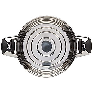 Tabakh HIC-204 4-Rack Stainless Steel Idli Cooker w/ Hawkins Type Stand, Makes 12 Idlis
