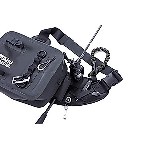 Abu Garcia One Shoulder Bag, Waterproof, Charcoal, Fishing