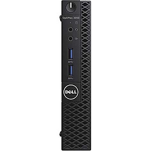 Dell OptiPlex 3050 Micro Desktop Computer, Intel Core i5-7500T Upto 3.3GHz 16GB RAM, 512GB SSD, AC Wi-Fi, Bluetooth, DisplayPort, HDMI - Windows 10 Pro (Renewed)