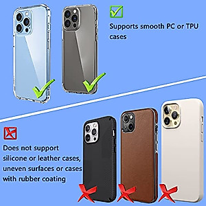 9 Pack Metal Ring Sticker for Magsafe, Magnetic Ring for Wireless Charging Magsafe Ring, Compatible with iPhone 13/12/11/X/8 Pro/Pro Max, Galaxy S21 Car Phone Mount Holder (9 Colors)