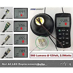 (8-Pack) 2.5W LED Replacement Landscape Pathway Light Bulb 12V AC/DC Wedge Base T5 T10 for Malibu Paradise Moonrays and More,Warm White 3000K,Whie 5000K (Warm White 3000K)