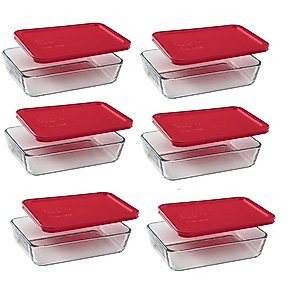Pyrex 3-Cup Rectangle Food Storage Container