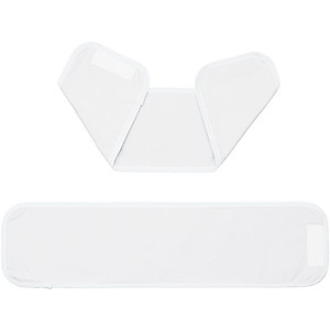 Amazon Basics Blackout Curtain Set - 52''x 63'', White, 4-Pack