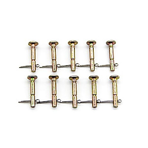 Pro-Parts 10 PK 738-04124 738-04124A Replacement Shear Pin Kit for MTD 300/500/600 Series 2 Stage Snow Throwers
