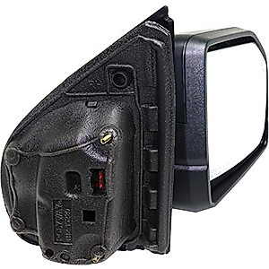 Kool Vue Right Power Heated Mirrors for Ford F-150 2015-2017 Power Fold With Signal Light, Blind Spot Monitor, Memory & Puddle Lamp; Without Auto-Dimming Paintable