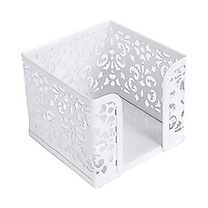 EasyPAG 5 in 1 Desk Organizer Set - 2 Tier Stackable Desk Tray,Letter Sorter, Pen Holder,Business Card Holder and Stick Note Holder,White