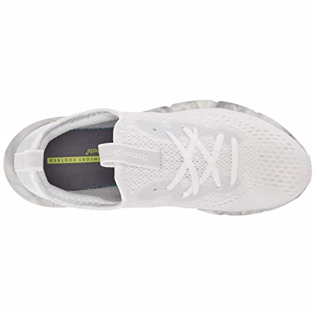 Reebok Women's Zig Sky Cross Trainer, White/Cold Grey/Pure Grey, 8