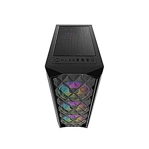 Raidmax p8 Series ATX Desktop Gaming Computer Case USB 3.0 Tempered Glass Window with 120mm ARGB LED Fans (p805) (p815)