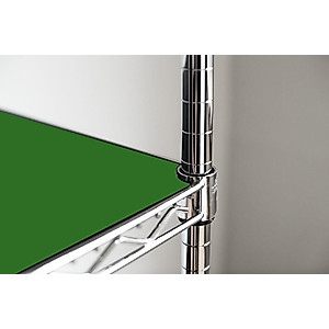 2 Pack of 24" Deep x 60" Wide Green Shelf Liner