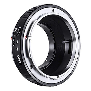 K&F Concept Lens Mount Adapter ring Compatible with Canon FD Lens to Micro Four Thirds M4/3 Olympus Pen and Panasonic Lumix Cameras