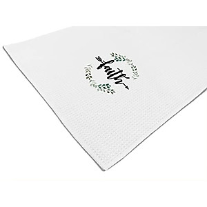 Inspirational Quotes Faith Kitchen Towels Dish Towels Hand Towels,Religious Decorative Hand Towels Bath Towels,Religious Gifts for Women Faith Teens Girls Mom Men Kids Christian Catholic