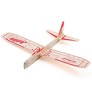 Big Game ~(6) JETFIRE Balsa Wood Airplane Glider GUILLOWS Jet Plane Model kit #30 New