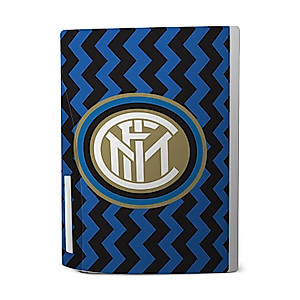 Head Case Designs Officially Licensed Inter Milan Home 2020/21 Crest Kit Vinyl Faceplate Sticker Gaming Skin Decal Compatible With Sony PlayStation 5 PS5 Disc Edition Console & DualSense Controller