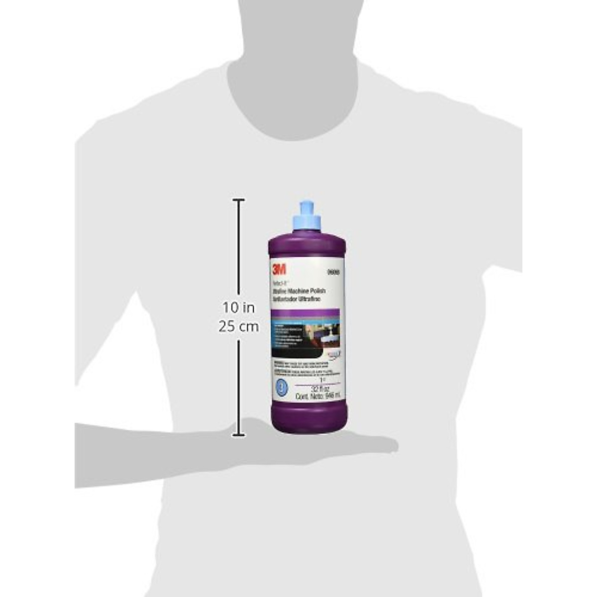 3M Perfect-It Ultrafine Machine Polish, 06068, 32 Fl.Oz, Paint Polish, Automotive Professional-Grade Polish
