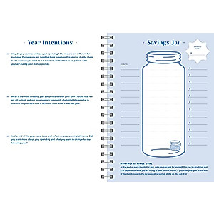Stress Less, Spend Less Budget Planner: A 52-Week Financial Wellness Undated Organizer for Mindful Money Management