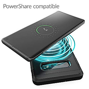 S10 Case, Crave Strong Guard Heavy-Duty Protection Series Case for Samsung Galaxy S10 - Black