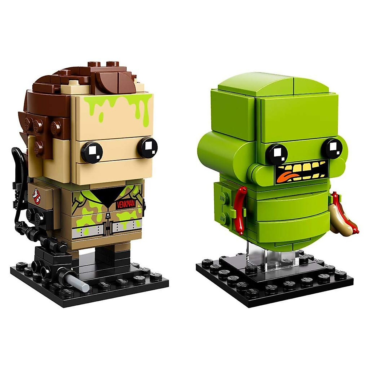 LEGO BrickHeadz Peter Venkman & Slimer 41622 Building Kit (228 Piece) (Amazon Exclusive)
